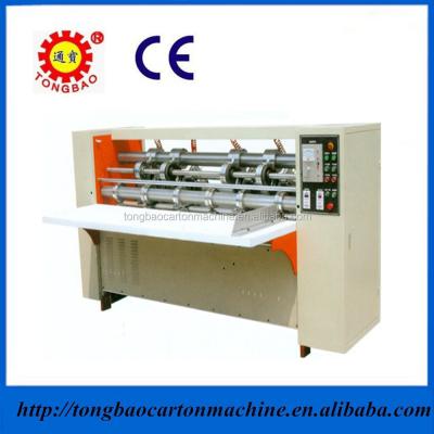 Cina 150mm Slitter Scorer per la linea di produzione di scatole di cartone ondulato in vendita