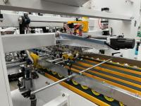 China Corrugated Packaging Cartons Automatic Folder Gluer And Stitcher Bundling Machine for sale