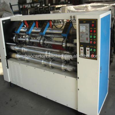 Cina Semi-automatica slitter a lama sottile per cartone ondulato azionato tipo elettrico 380V in vendita