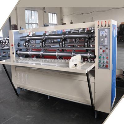Cina Semi-automatica slitter a lama sottile per cartone ondulato azionato tipo elettrico 380V in vendita