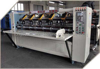 Cina Semi-automatica slitter a lama sottile per cartone ondulato azionato tipo elettrico 380V in vendita