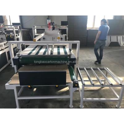 China 60 m/min snelheid Mini Box Folder Glueing Machine voor High Speed Wave Cardboard Productie Te koop