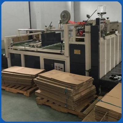 China 60 m/min snelheid Mini Box Folder Glueing Machine voor High Speed Wave Cardboard Productie Te koop