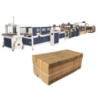 China Function Paper Cardboard Box Gluing Machine Automatic Grade Full Automatic Flexo Folder for sale
