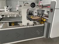 China Function Paper Cardboard Box Gluing Machine Automatic Grade Full Automatic Flexo Folder for sale