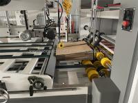 China Function Paper Cardboard Box Gluing Machine Automatic Grade Full Automatic Flexo Folder for sale