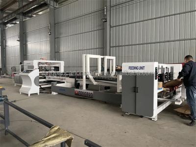 China Máquinas de dobragem e colagem totalmente automáticas para carteiras de cartão modelo à venda