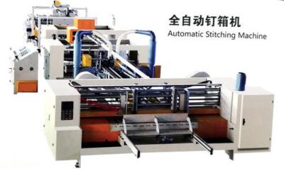 中国 木製包装材料 紙箱用自動縫製器 4450mm 長さ 迅速縫製 販売のため
