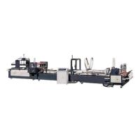 China Carton Box Gluing Machine Automatic Folder Gluer for Packaging Type Cartons for sale