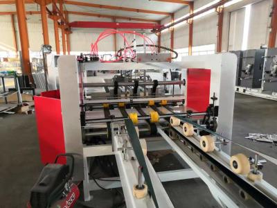 China leveren automatische folder- en lijmmachineproducten met video-technische ondersteuning Te koop