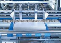 China Electric Driven Semi-Automatic Corrugated Box Folder Gluer for Flexible Packaging for sale