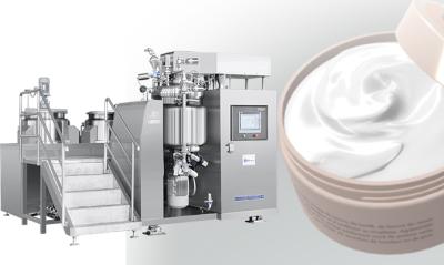 China High Shear Vacuum Emulsifying Mixer with Vacuum Defoaming for Daily Chemical Manufacturing for sale