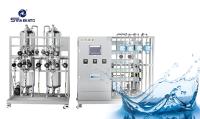 China Industrial Reverse Osmosis Water Treatment System 99% Desalination Rate 2-3 µS/cm for sale