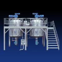 China 200L Liquid Washing Homogenizing Mixer with Heating and Cooling for Detergent Shampoo for sale
