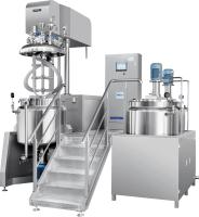 China High Shear Vacuum Emulsifying Mixer with Vacuum Defoaming for Daily Chemical Manufacturing for sale