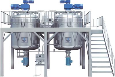 China 2000L Cosmetic Emulsifier Mixer 3000 RPM Homogenizers For Liquid Cream for sale