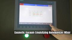 Cosmetics Vacuum Emulsifying Homogenizer Mixer, Cosmetic Production Mixer