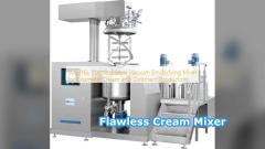 Cosmetic Cream Mixer SUS316L Vacuum Emulsifier