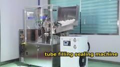 High speed 60bps tube filling sealing machine for facial cream, scrub, suncream, toothpaste