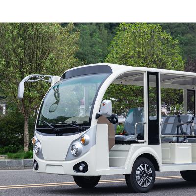 Cina Cheap China Bus Long Range and High Torque 14 Seater Electric Shuttle Car in vendita