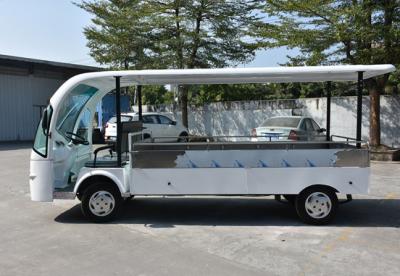 China 72V DC Motor 4 Wheels Electric Cargo Vehicle With Max Loading 1500kg Easy To Drive for sale