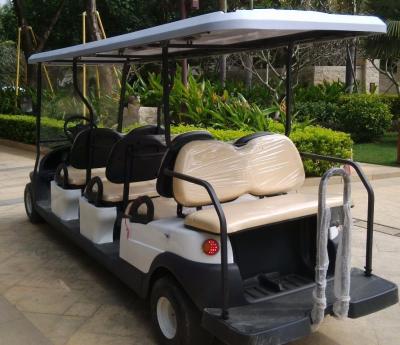 China Battery Powered Electric Road Legal Golf Cart For 7-8 Person Adults 1 Year Warranty for sale