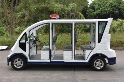 Cina Pattuglia della polizia elettrica inclusa piena di 48V 4KW, veicoli di polizia elettrici 6-8 sedili in vendita
