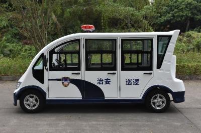 Cina Pattuglia della polizia elettrica inclusa piena di 48V 4KW, veicoli di polizia elettrici 6-8 sedili in vendita