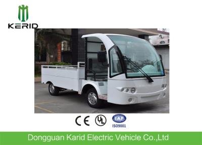 China 4kW Electric Battery Powered Utility Vehicles , Flatbed Utility Cart For Transportation for sale