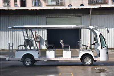 Cina persona elettrica del bus di navetta 72V 14, CE legale facente un giro turistico elettrico della strada dell'automobile approvato in vendita