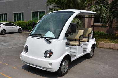 China 48V gelijkstroom-Motor Elektrische Mini Sightseeingsauto 4 Seater voor Park en Club Te koop