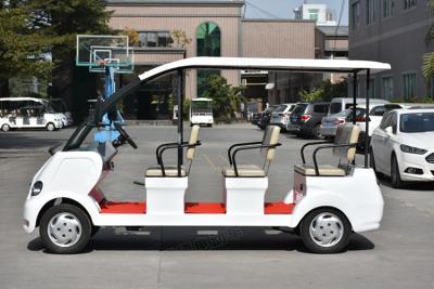 China Minibus 8 de Elektrische Auto van Seater voor Sightseeing/Hotelontvangst Te koop
