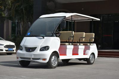 China Minibus 8 de Elektrische Auto van Seater voor Sightseeing/Hotelontvangst Te koop