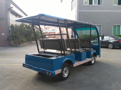 Cina Bus turistico elettrico dei passeggeri blu 48V 9 per l'hotel/club/località di soggiorno in vendita