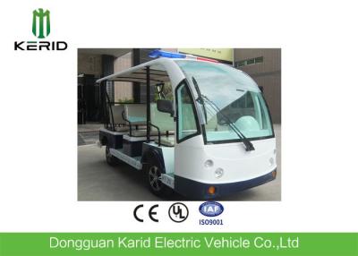 中国 Ecoの友好的な設計遊園地のための角のスピーカーが付いている低雑音の8つの助手席電気観光バス 販売のため