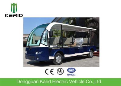 Cina Carrozzino facente un giro turistico elettrico del bus turistico della guida a sinistra bianca 11seats con la tonalità pieghevole della pioggia per la località di soggiorno in vendita