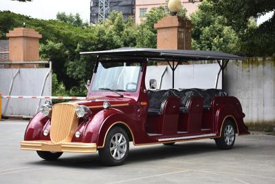 Cina Motore a 4 ruote 72V AC con guida a sinistra Classic Golf Cars Mini veicolo elettrico 11 persone Carico utile in vendita