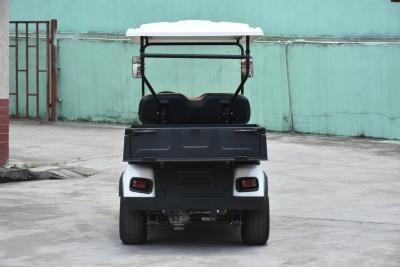 Cina Carrozzino elettrico di golf di 4 passeggeri dell'automobile multiuso del club con il contenitore di plastica posteriore di carico dei pp in vendita