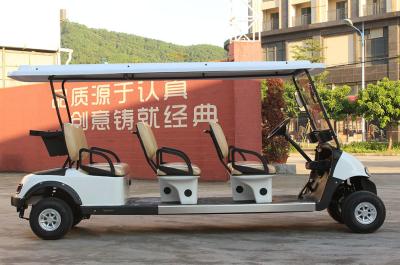Cina Carrello elettrico di golf del passeggero di colore su ordinazione di 4 ruote 4 alimentato dalle batterie al piombo in vendita