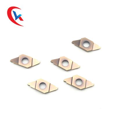 중국 카바이드 삽입 홈을 위해 모서리 2 번을 줄이는 TKF12L200 Ｓ 평평한 PVD 코팅 판매용