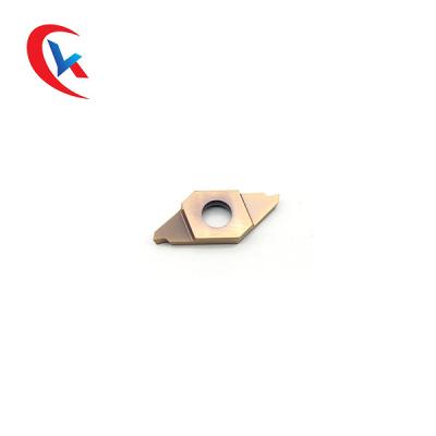 중국 카바이드 삽입 홈을 위해 모서리 2 번을 줄이는 TKF12L200 Ｓ 평평한 PVD 코팅 판매용