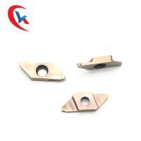 China Replace NTK High-Efficiency Processing Bronze Coating CTPA Series Carbide Grooving Inserts for sale