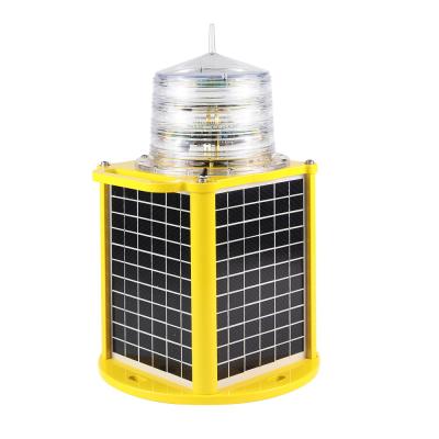China functionable self contain 350 light characteristics solar buoy light for  aids to navigation for sale