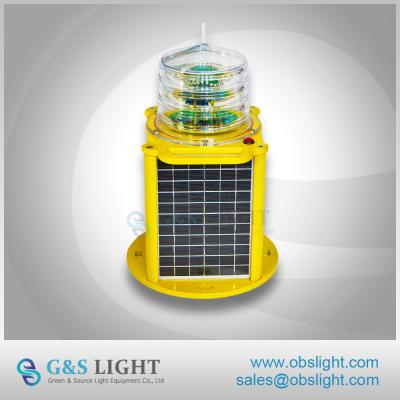 China Latest Proformance Anti UV shell FAA type b Medium Intensity Solar Obstruction signal Lights For Towers Chimney Building for sale