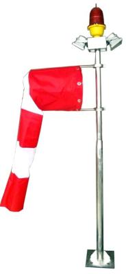 China long service life super waterproof ICAO airport wind vane with flood light for airfield helipad for sale