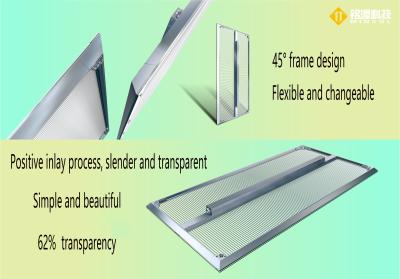China Het volledige Transparante LEIDENE van het Kleurenp3.91 Glas Videomuurscherm voor Reclame Binnenonderdompeling Te koop