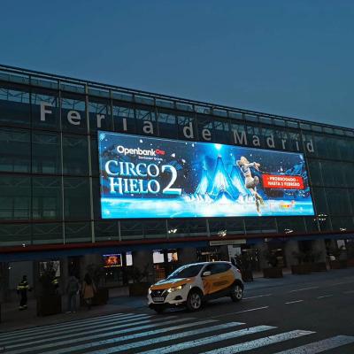 Cina P16 IP66 all'aperto LED flessibile trasparente Mesh Screen For Building Facade in vendita