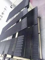 China Transparent Window Flexible LED Mesh Screen Outdoor 7800cd/Sqm for sale