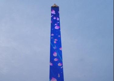 中国 事業広告のための工場によってカスタマイズされるp25 HDの透明な広告の壁の屋外の導かれたグリル スクリーン 販売のため