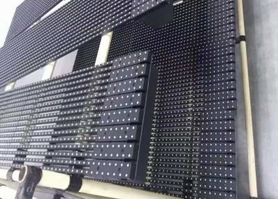 Китай Прозрачный гибкий экран сетки СИД P16 на открытом воздухе IP66 для строя фасада продается